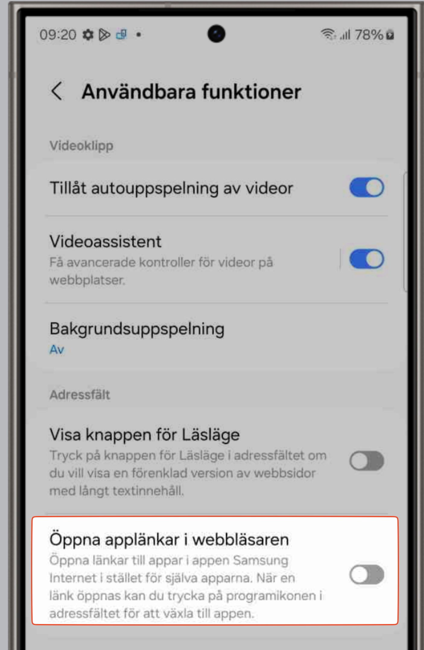 Problem med BankID - Samsung – Billogram Hjälpcenter